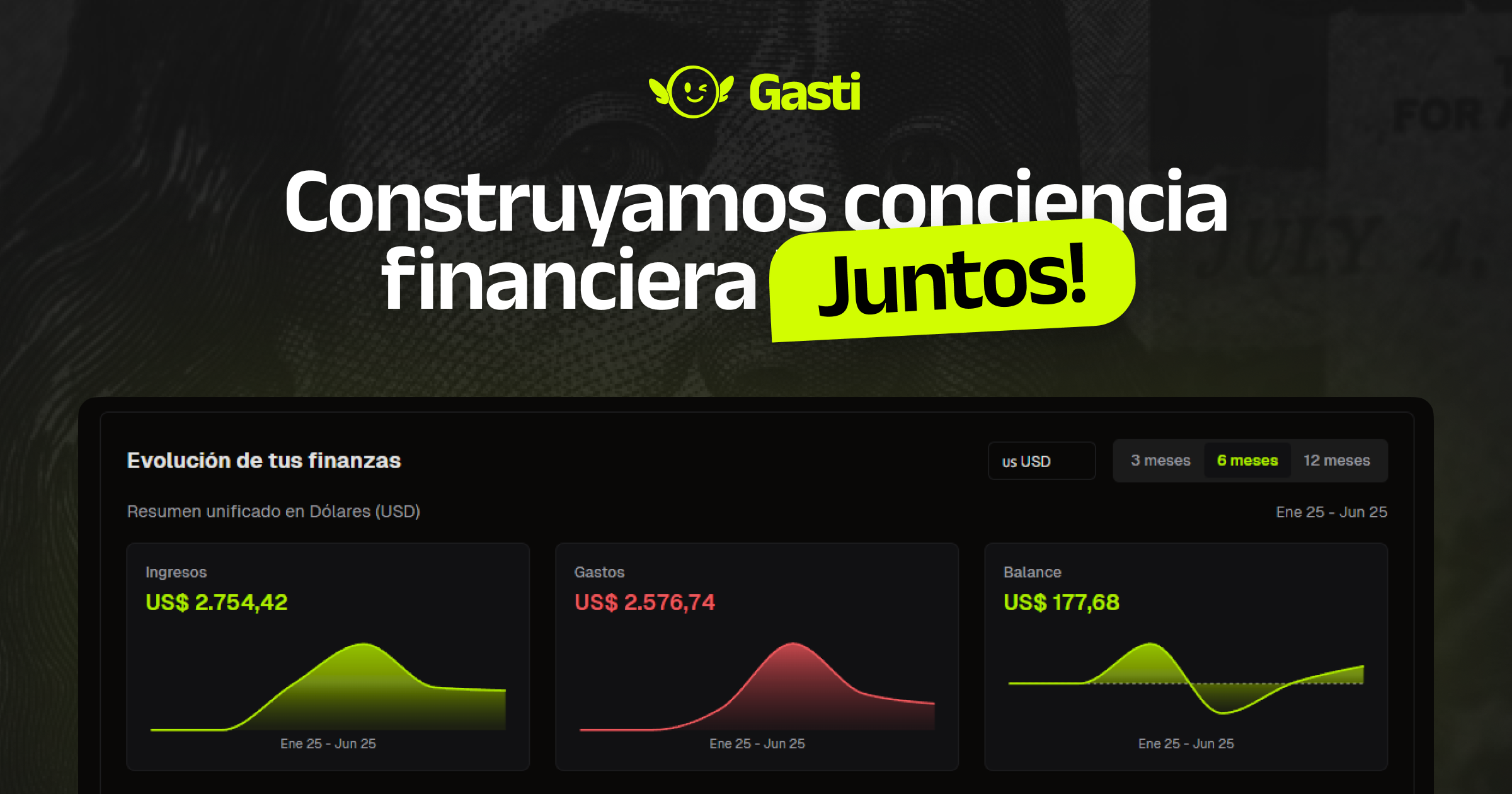 Gasti - Control de Finanzas desde WhatsApp